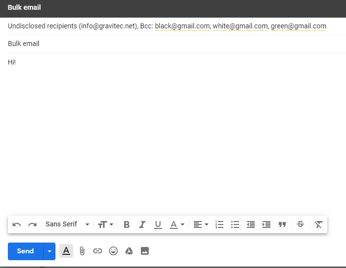 How To Send Email To Multiple Recipients Without Them Knowing Blog
