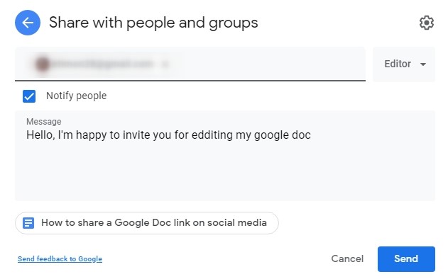 How To Share A Google Doc Link On Social Media Piar io Blog