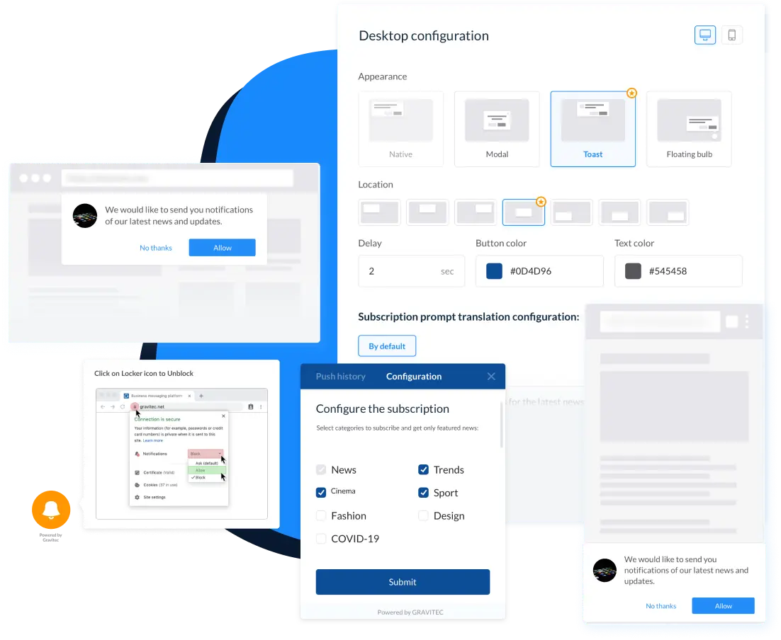 Best Alternative to OneSignal for Push Notifications | Gravitec